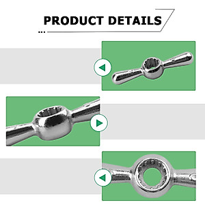 PP806-15 01-5097 Metal Outside Faucet Hose Bibb Tee Handle,Spigot Handle Replacement,Lawn Hose Nozzle Tee Handle,Hose Tap Tee Handle,Hose bib Handle Replacement,12 Point Broach(4pack)