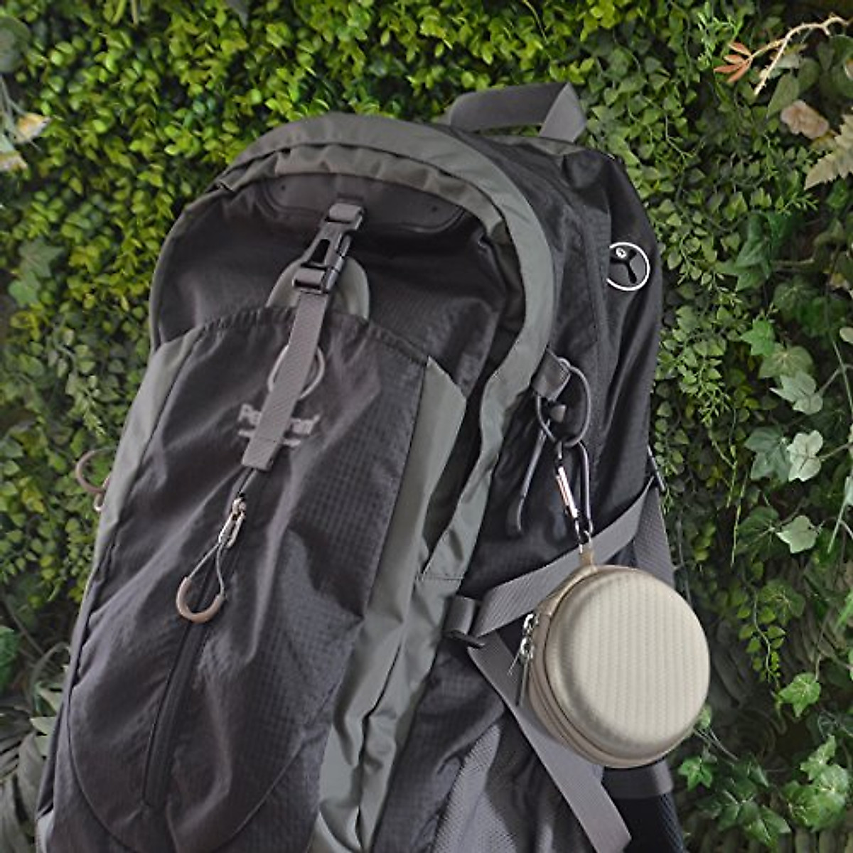 Geekria Shield Headphones Case for in-Ear Headphones Replacement Hard Shell Travel Carrying Bag with Cable Storage Compatible with Bose SoundSport Wireless, SoundSport Pulse Headsets (Gold)