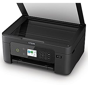 Epson Expression Home XP-4205 All-in-One Wireless Color Inkjet Printer, Black - Print Copy Scan - 2.4" Color LCD, 10.0 ppm, 5760 x 1440 dpi, Auto 2-Sided Printing, Voice Activated