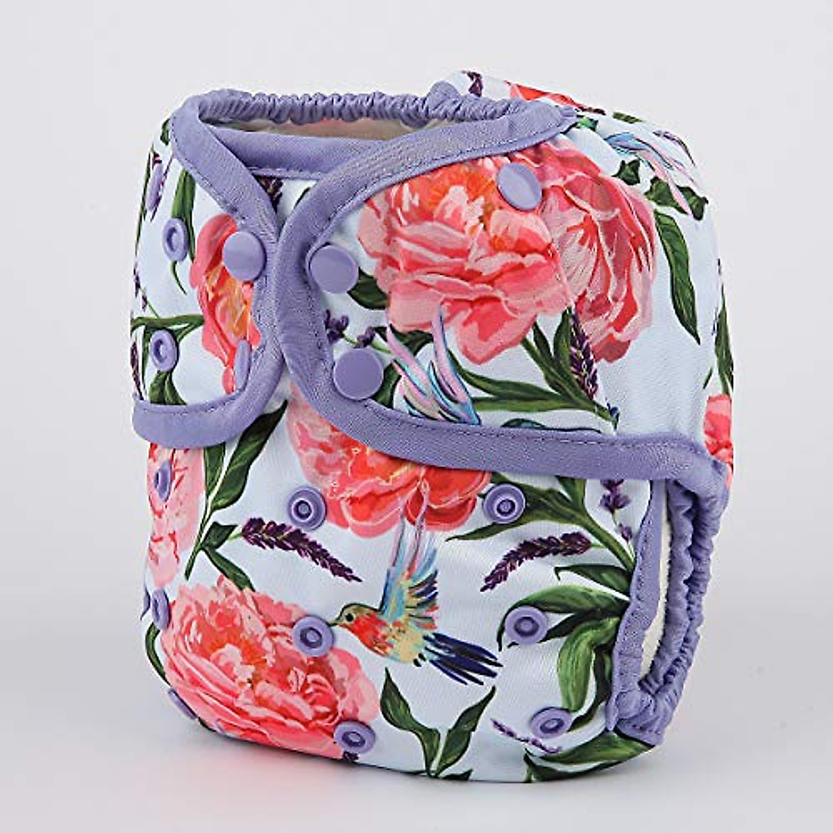 ReUseLife One Size Cloth Diaper Cover Snap with Double Gusset 6 Pack (6DC02)