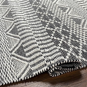 Mark&Day Area Rugs, 8x10 Owenton Modern Gray Area Rug, Grey Ivory Carpet for Living Room, Bedroom or Kitchen (8' x 10')