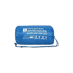 Mountain Warehouse Basecamp 200 Mini Sleeping Bag Blue