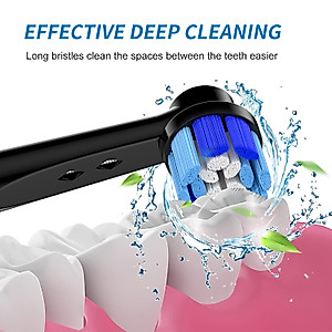 16pcs Bimily Toothbrush Replacement Heads Compatible with Oral B Electric Toothbrush,Replacement Toothbrush Heads for Precision Clean and More Model