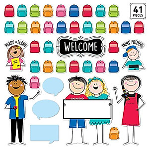 CTP All are Welcome Bulletin Board Set for Classroom (Creative Teaching Press 10669)