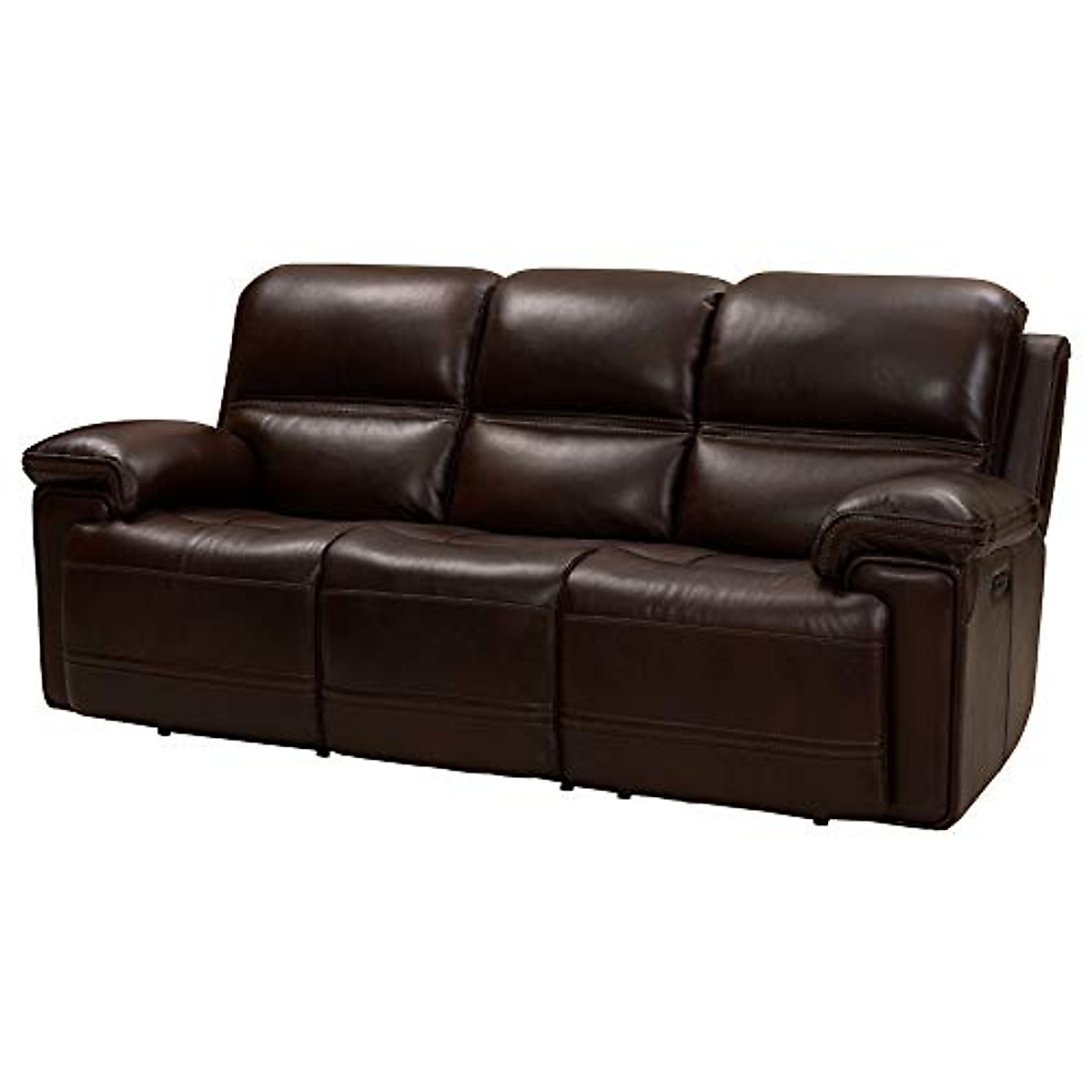 Barcalounger Sedrick Power Reclining Sofa With Power Head Rests, El Paso Walnut