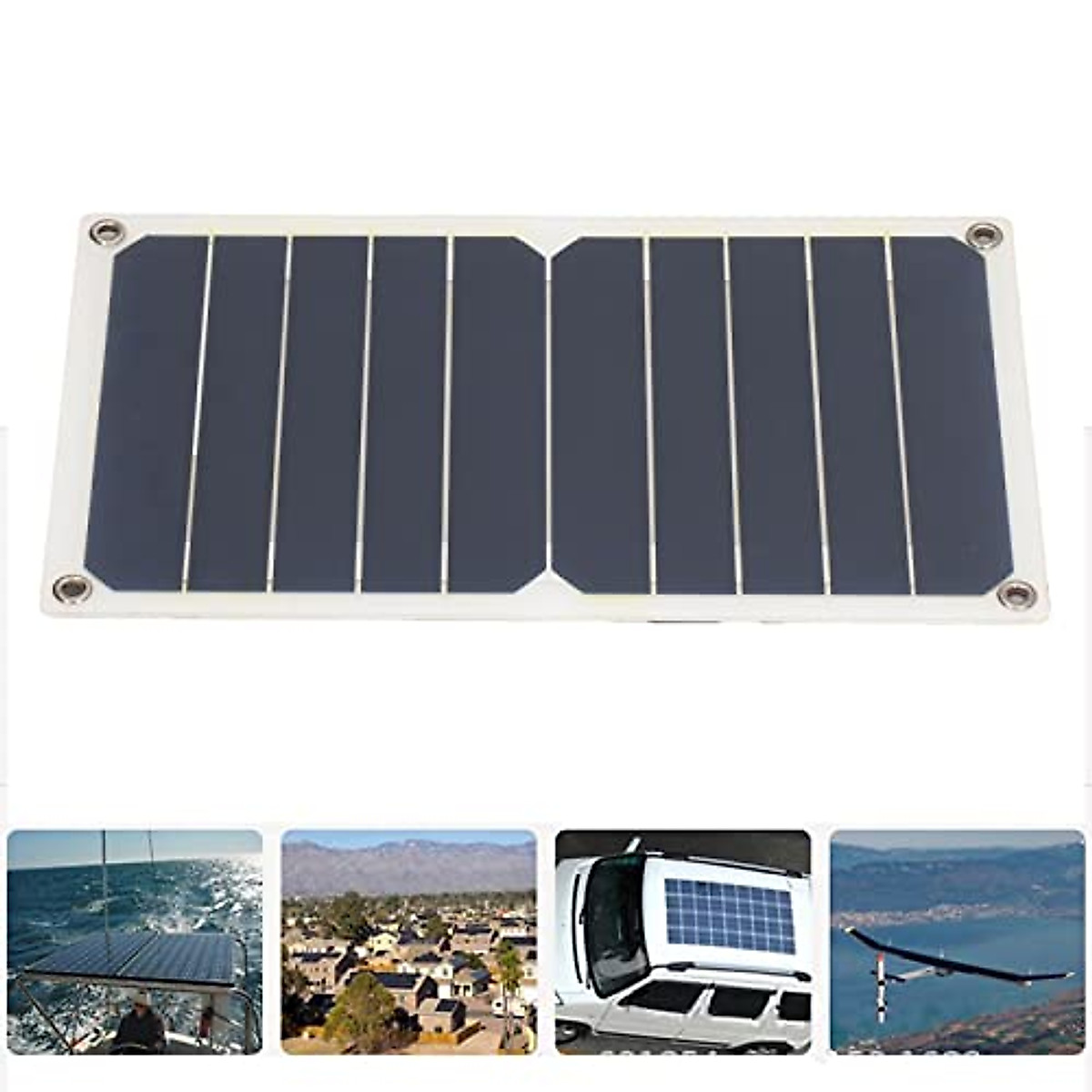 Solar Panel Charger Mobile Phone Outdoor Photovoltaic Photovoltaic Charging Board Charger Controller Module Portable 1000V with Small 6W 5V for Charger Power Solar Battery Chargers Charging Kits