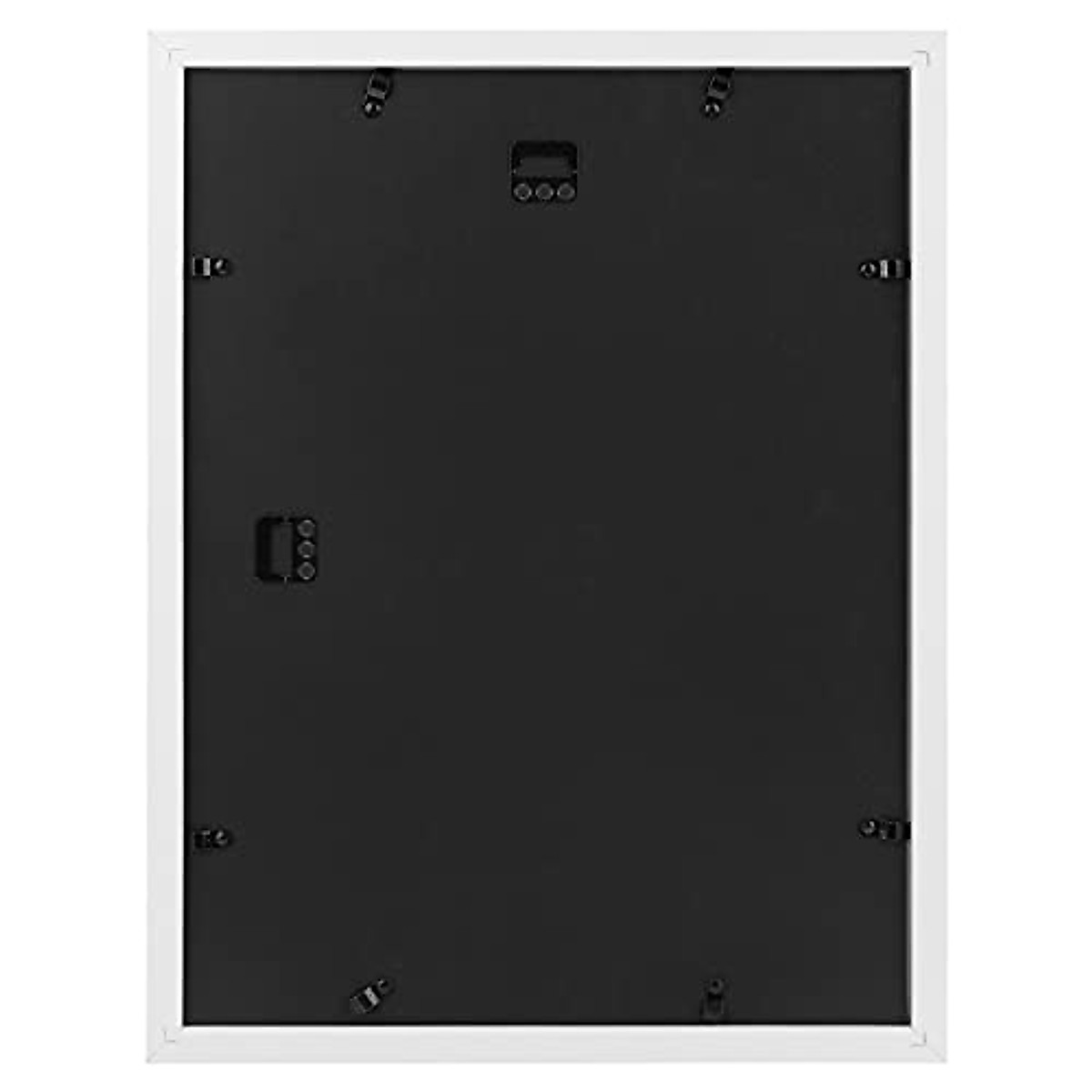 Frametory 12x16 Picture Frame, Display Pictures 8.5x11 with Mat or 12x16 without Mat, for Poster Print Diamond Painting Wall Frame - Wide Molding (12x16, White)