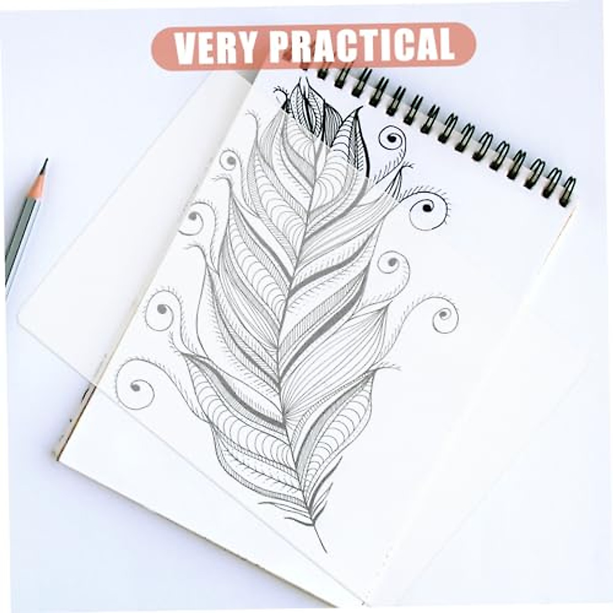 JEWEDECO 10pcs Copying Board Convenient Painting Mat Basic Template Transparent Drawing Board 3D Printing Pen Mat Drawing Tool Drawing Board for 3D Printing Pen Plastic