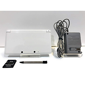Nintendo 3DS pure white (Japanese Imported Version - only plays Japanese version games)