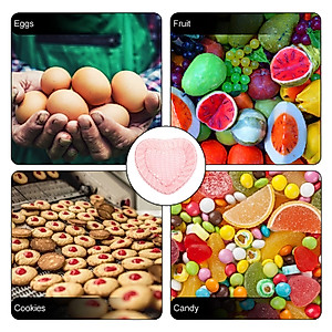 Cabilock Basket Weaving Kit Heart Shaped Basket Plastic Woven Storage Baskets Open Storage Bins Candy Bowl Bread Holder Table Centerpiece for Snack Fruit Candy Pink Basket Weaving