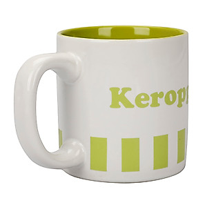 Bioworld Hello Kitty Keroppi 16 Oz White Ceramic Mug
