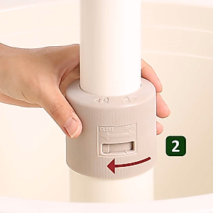 Lagoon Cancún Outdoor Cooler Bar/Cocktail/Coffee 3-in-1 Patio Table (White)