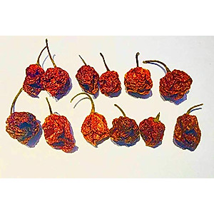 Wicked Reaper Wicked Tickle Carolina Reaper Chili Peppers World's Hottest Dried Spice 10 Pack +2 Free