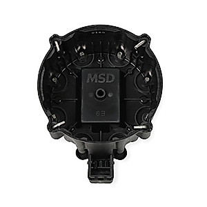 MSD 84025 Black Extreme Output HEI Cap/Rotor Kit
