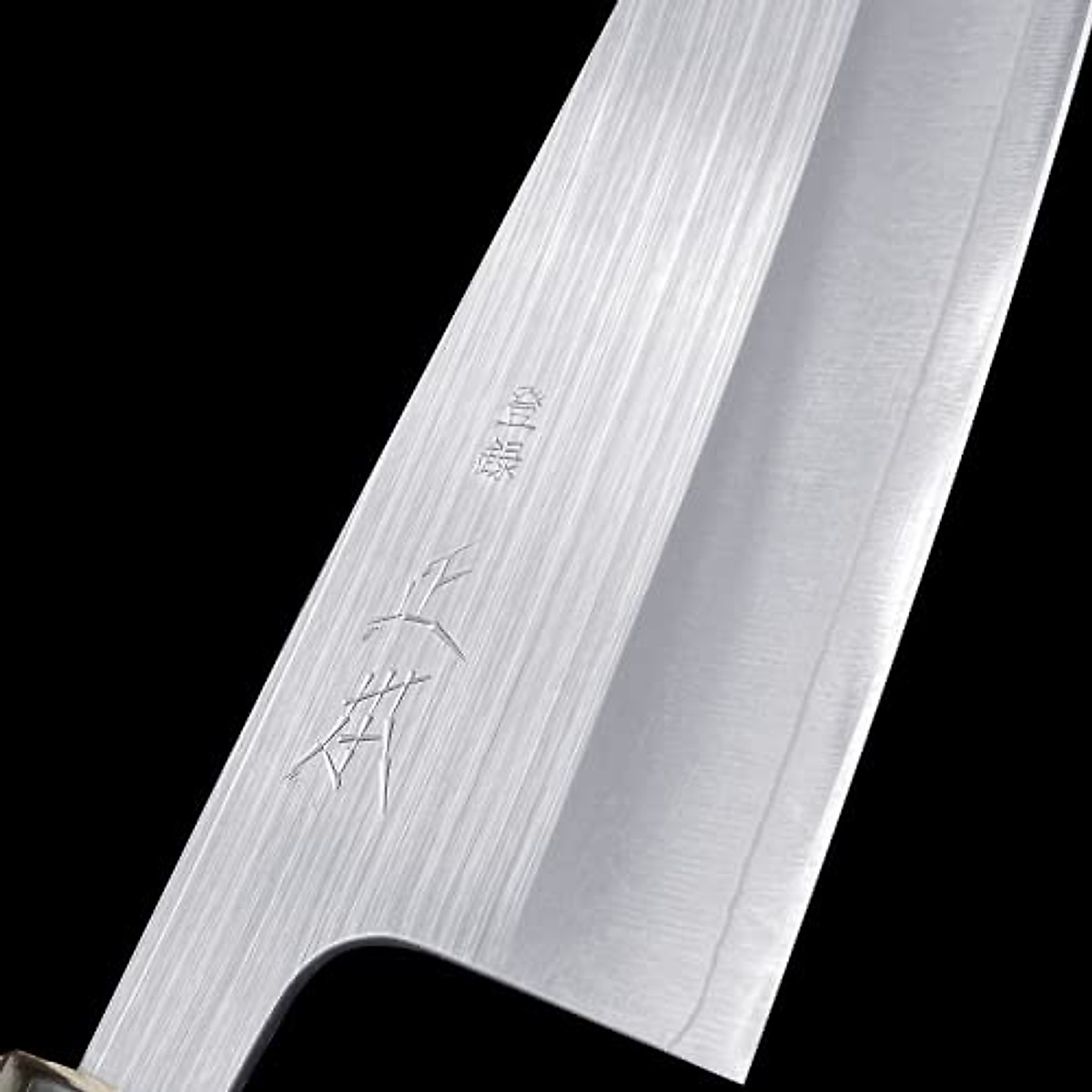 MASAMOTO FH Japanese Santoku Knife 6.5" (165mm), Made in JAPAN, Professional Japanese All purpose Kitchen Knife, Japanese High Speed Stainless Steel Blade, WA Wood Handle [Tokyo Store Exclusive]