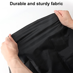 Portable Air Conditioner Cover, Dustproof and Waterproof AC Cover for Indoor Use Winter Storage Fits Most AC Units, Remote Storage Bag Included - 13.2x12.2x28.5inch (Black)