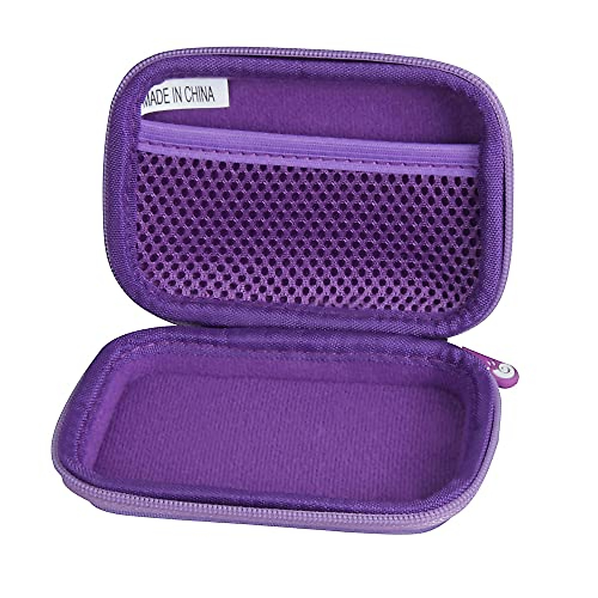 Hermitshell Hard Travel Case for Anker 622 / Anker 621 Magnetic Battery (MagGo), 5000mAh Foldable Magnetic Wireless Portable Charger (Purple)