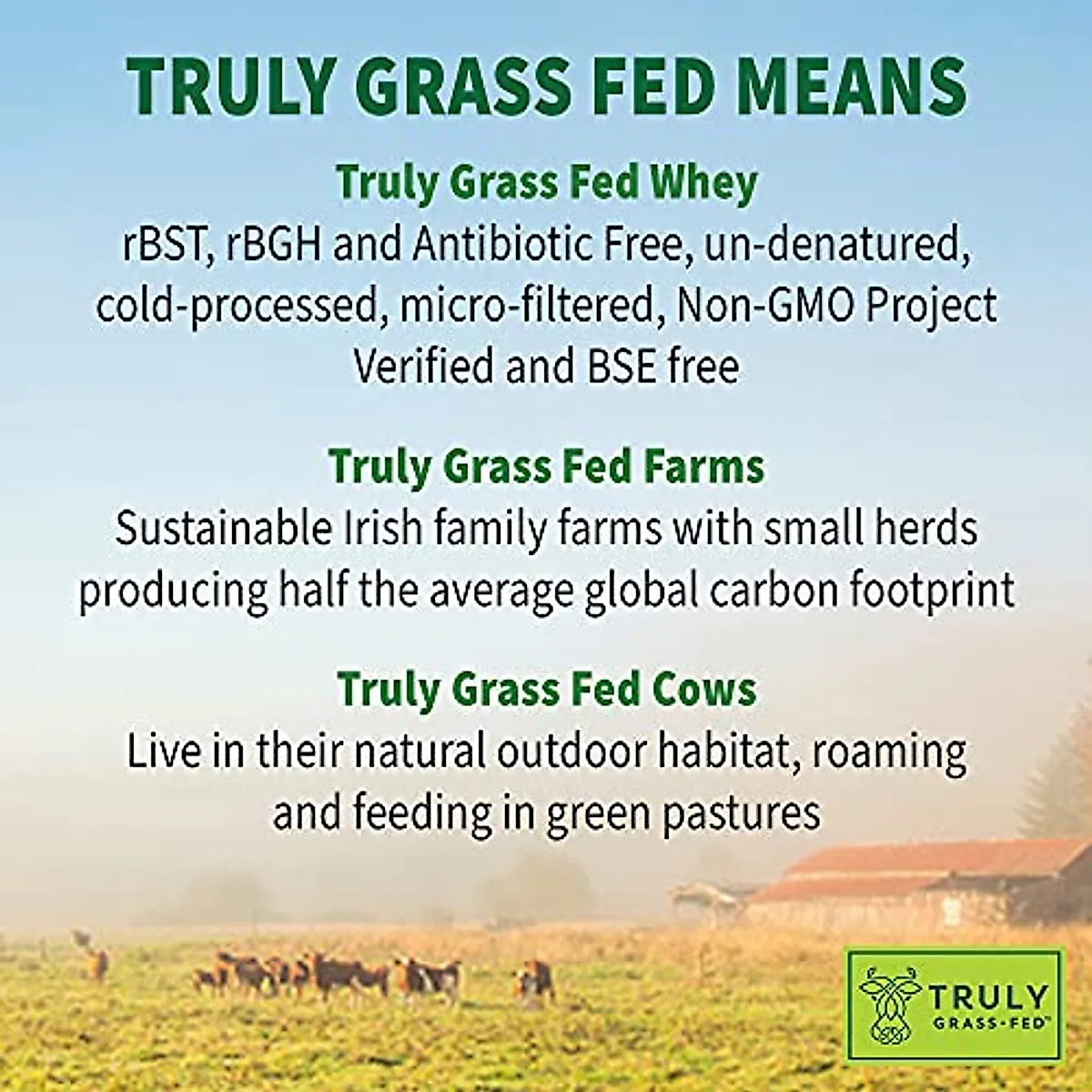 Garden of Life Sport Whey Protein Powder Vanilla, Premium Grass Fed Whey Protein Isolate Plus Probiotics for Immune System Health, 24g Protein, Non GMO, Gluten Free, Cold Processed - 20 Servings