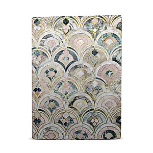 Art Deco Tiles in Soft Pastels Art Mix Matte Vinyl Faceplate Sticker Gaming Skin Case Cover Compatible with Sony Playstation 5 PS5 Digital Edition Console
