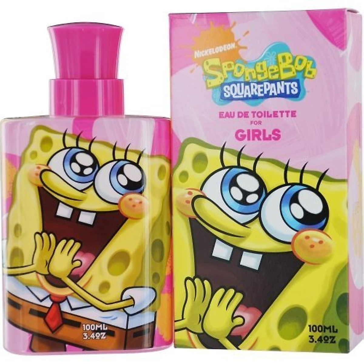 Nickelodeon Spongebob Squarepants Eau De Toilette Spray for Women, 3.4 Ounce