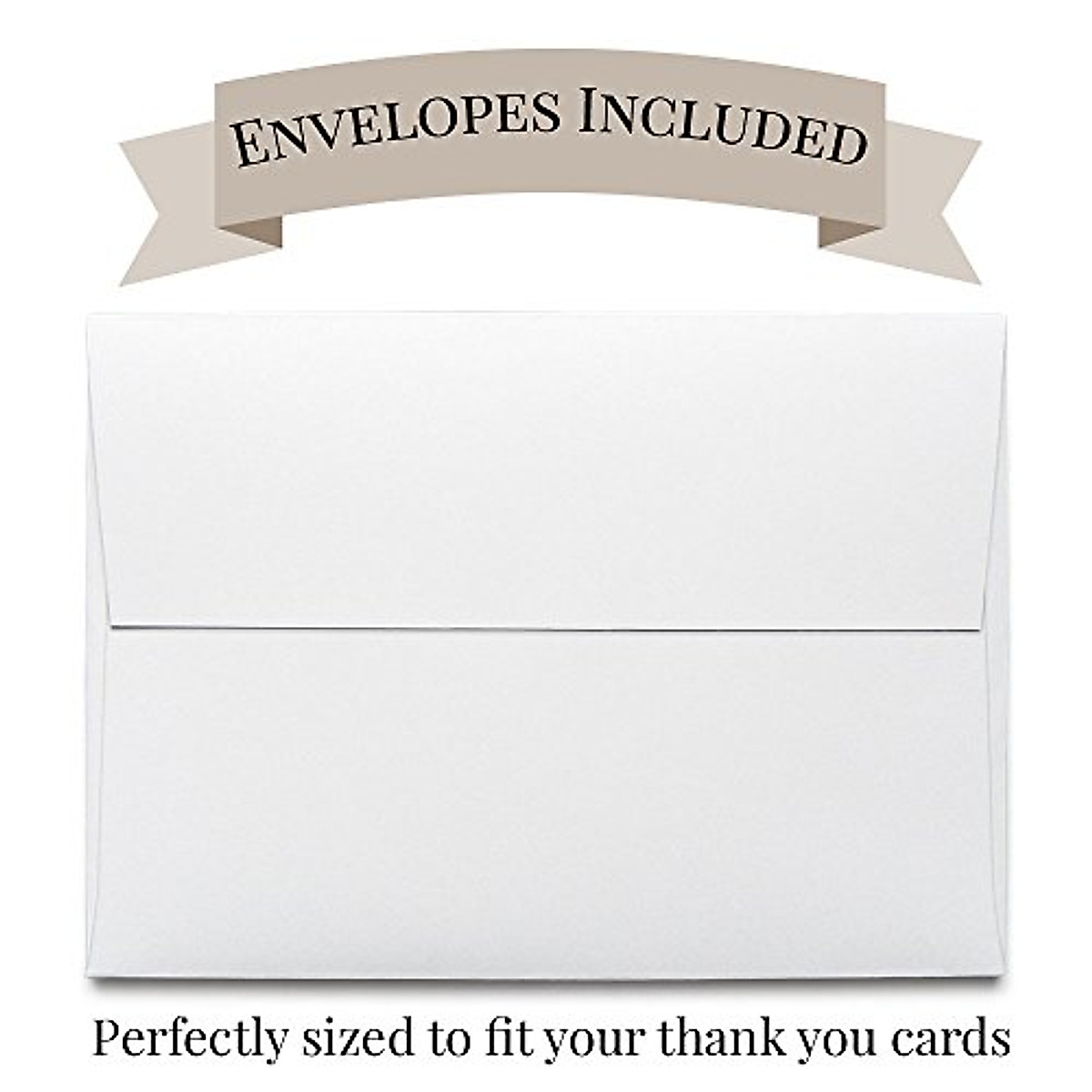 Chalkboard Speech Bubble Birthday Thank You Notes for Kids, Ten 4" x 5.5" Fill In The Blank Cards with 10 White Envelopes by AmandaCreation…