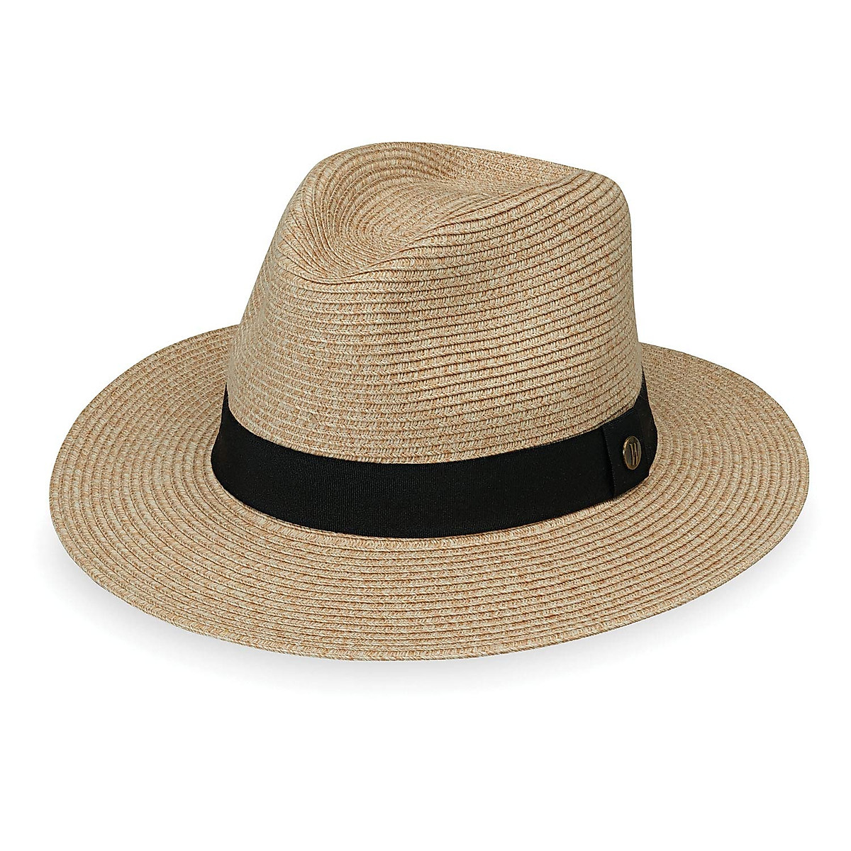 Wallaroo Palm Beach Fedora (Beige, L/XL) – UPF 50+ UV Sun Protection, Wide Brim, Stylish Design, Adjustable Size – Classic Sun Hat for Outdoor Events, Travel, and Everyday Wear