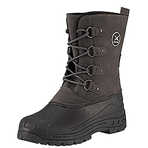 Arctix Men's Nordic Winter Boot, Charcoal, 12 Men