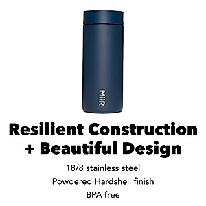 MiiR, 360 Traveler, Vacuum Insulated, Tidal Blue, 12 Oz