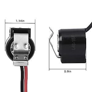 W10225581 Refrigerator Bimetal Defrost Thermostat Replaces WPW10225581 AP6017375 PS11750673 PS237680 2321799, Compatible for Whirlpool Sears Kenmore Refrigerator