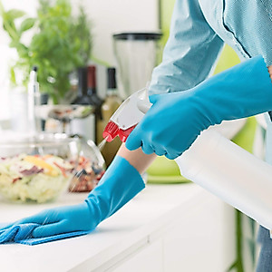 DilaBee Spray Bottles - 4-Pack 16oz Plastic Empty Spray Bottles for Cleaning Solutions, Hair, Plants, Household and Commercial Use - Heavy Duty Water Mist Sprayer