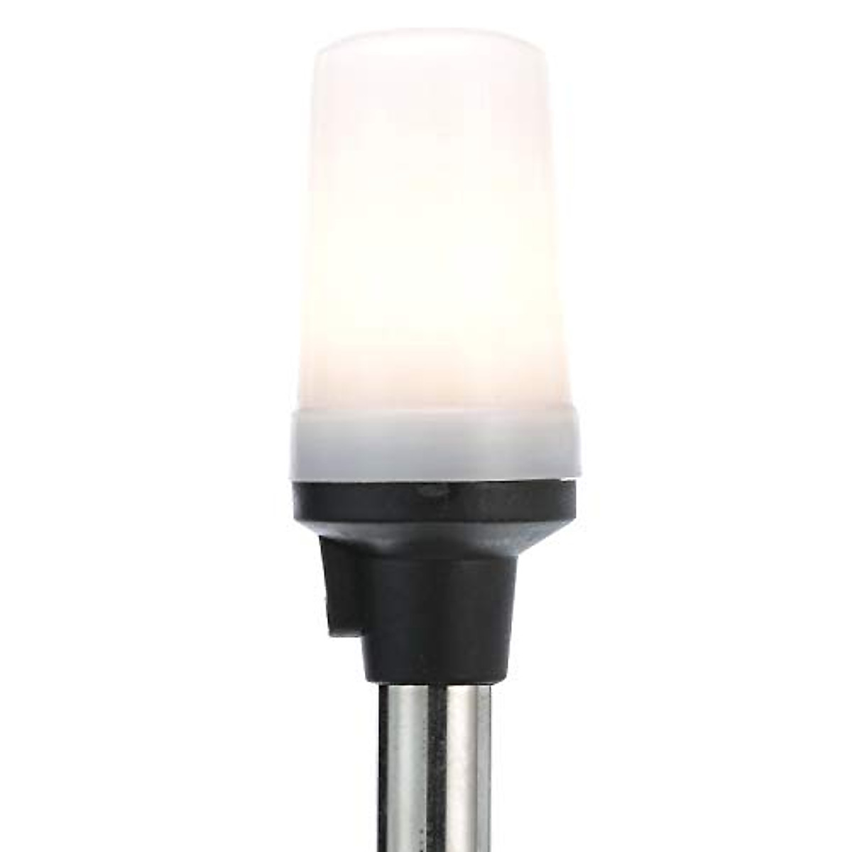 Seachoice LED All-Round White Light for Boating, Stow-A-Way Aluminum Light, 24-1/8 in.