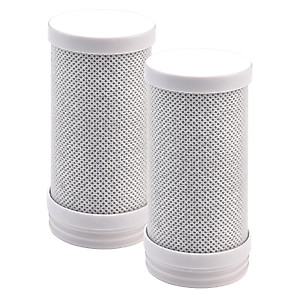 HOMELODY Water Faucet Mount Water Filter Tap Drinking Water Filter Replacement for 264 Gallons, Filters Around 70 Substances (Incl. 2 filters)