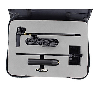 AV-JEFES PMM19B-SH4-PA Piano Clip-On Musical Instrument Microphone for Shure Microphone and Phantom Power Input