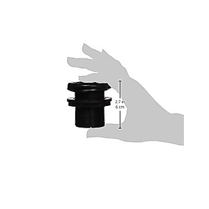 Lifegard Aquatics Bottom Threaded Bulkhead