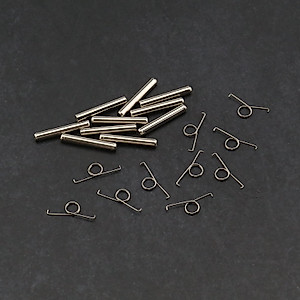 SING F LTD 10 Set Replacement L2 R2 Trigger Button Springs with Cylinder Compatible with DualSense PS5 Controller Spring Replacement Repair Part