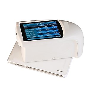 Tint Meter, High Resolut Glossmeter 20°60°85° Digital Gloss Meter for Automobile Coating Marble Plastic Gloss Tester,Color Sensor