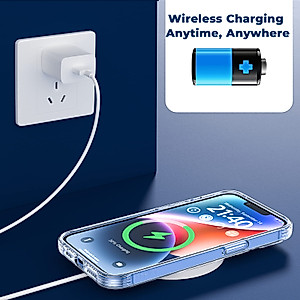 ORIbox iPhone 12 Pro Max Case Clear Matte Translucent Soft Edges Lightweight Shock Absorption Crystal Design Anti-Fingerprint