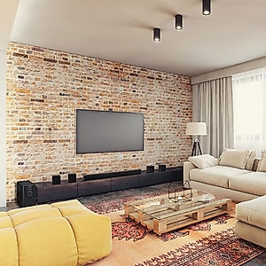 iLive 5.1 Home Theater System with Bluetooth, 6 Surround Speakers, Wall Mountable, Includes Remote, Black (IHTB159B)