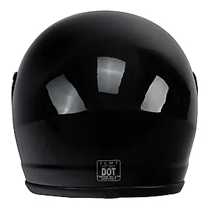 XFMT DOT Adult Motorcycle Flip Up Full Face Helmet Street Dirt Bike ATV Helmets (Black Mirror Shield, X-Large)