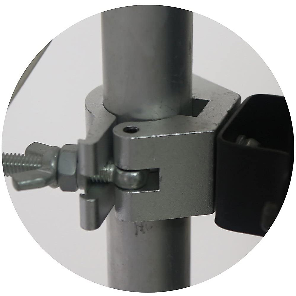 2Pack Clamps for Lights Stage Lighting Equipment & Accessories, Lighting O Clamps Dj Light Pole Clamp Quick Release Truss Clamp, 35mm Mounting Bracket Stage Light Clamp Moving Head Light Hooks Clamps