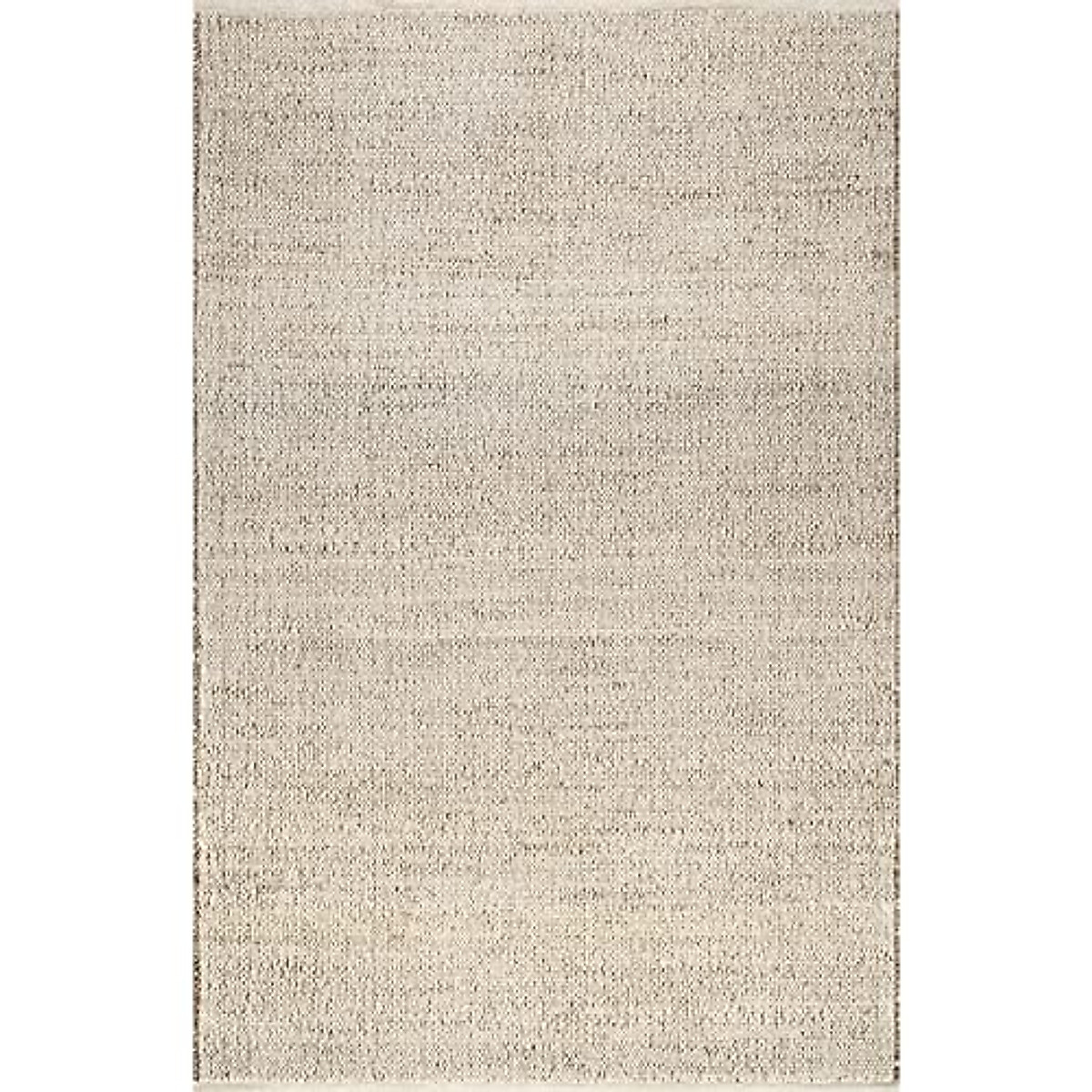 nuLOOM Elfriede Farmhouse Jute Blend Accent Rug, 3x5, Natural