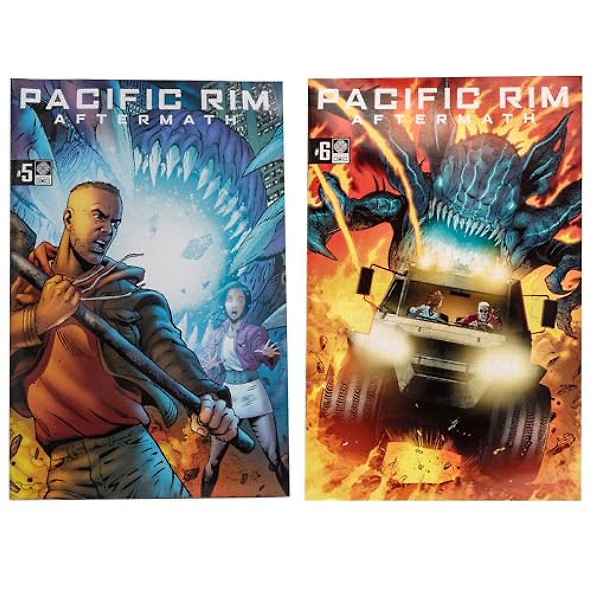 Pacific Rim McFarlane Toys Starter Pack Playset with Comic, Gold Label, Amazon Exclusive