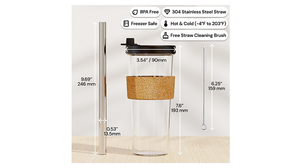 Dodoko Reusable Boba Cup: Perfect for Smoothies & Iced Coffee