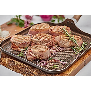 IMUSA USA 10.5" Talent Master Deluxe Grill Pan with Thermal Signal Technology