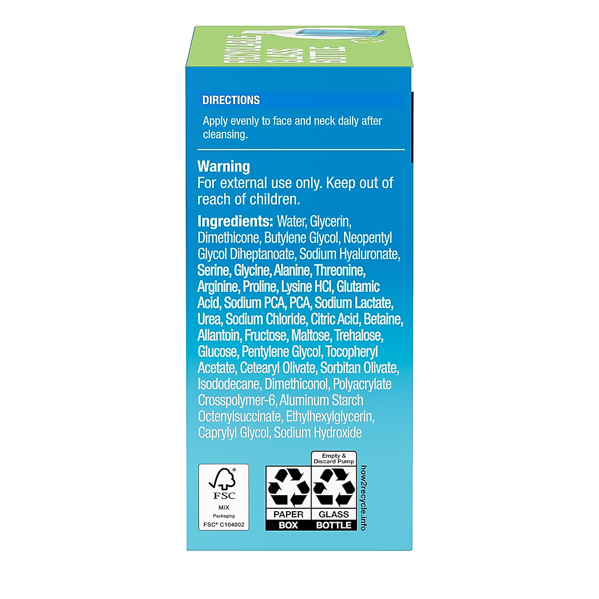 Neutrogena Hydro Boost Ultra Hydrating Serum with Hyaluronic Acid, Fragrance-Free Face Serum for Weightless Hydration and Softer, Glowing Skin, Non-Comedogenic, 1 fl. oz