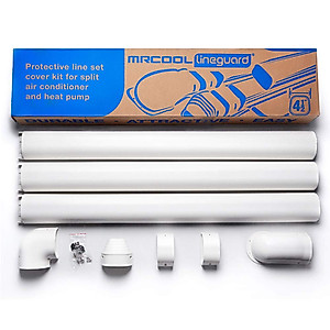 MRCOOL DIY 18k BTU 22 SEER Ductless Mini Split AC & Heat Pump 4th Generation - Energy Star 240v with Line Set Cover & 1 YR Labor Warranty