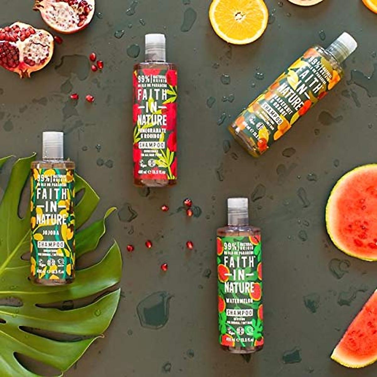 Faith In Nature Coconut Shampoo 400ml and Conditioner 400ml Hair Duo