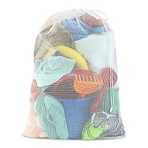 Whitmor Mesh Laundry Bag - White, 6154-111
