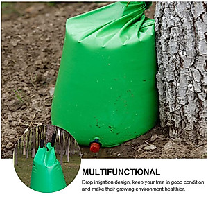 Happyyami Trees Drip Irrigation Bag Flower Watering Bag Planting Water Bag Tree Garden Watering Bag Trees Tree Drip Watering Bag Water Bag for Irrigation Dripping Water Watering can PVC