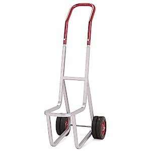 Raymond 550 Stacked Chair Dolly with 8" x 1-3/4" Skid-Resistant Rubber Wheels, 240 lbs Capacity, 10-3/8" Width x 48" Height x 33" Depth